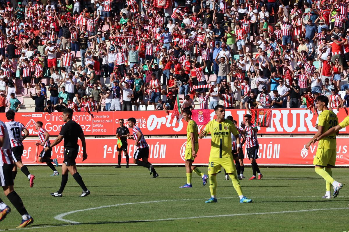 GALERÍA | Revive la semifinal de playoff entre el Zamora CF y Villarreal B