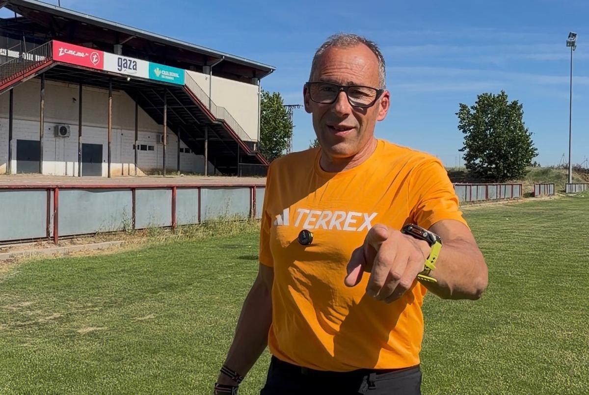 El gesto de GaspyRunner con el Zamora CF: 180 vueltas al Ruta de la ...